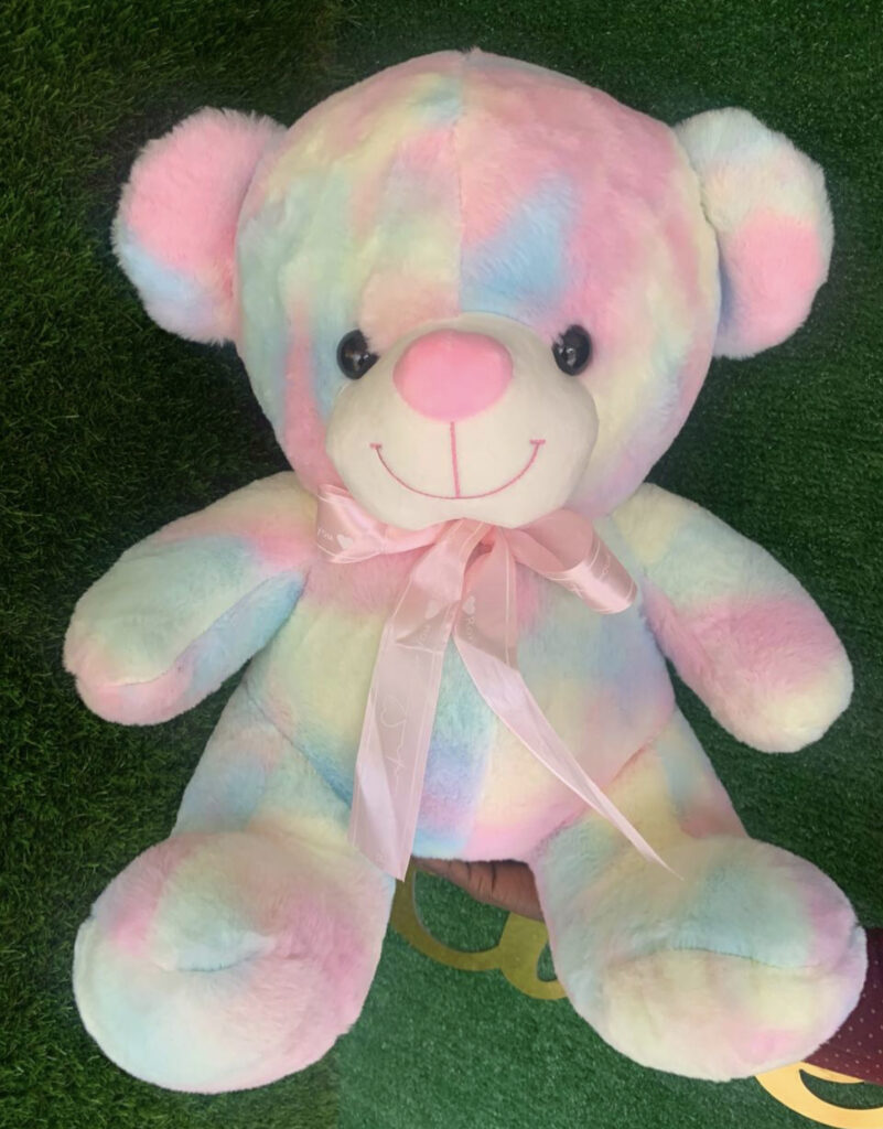 50cm Multicolor Sitting Teddy – MyBabesNG